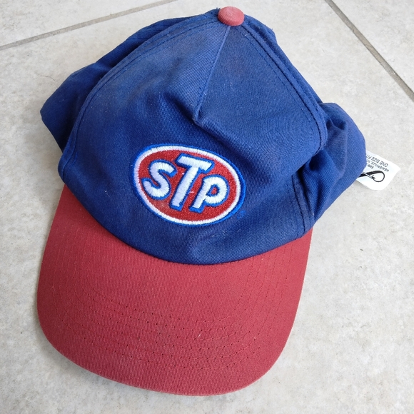 Accessories | Stp Logo Vtg Motor Oil Hat Snapback Cap Blue Red ...